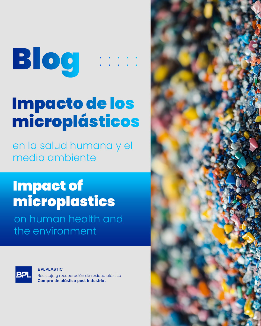 El impacto de los microplásticos en nuestra vida - Baidal Plastic